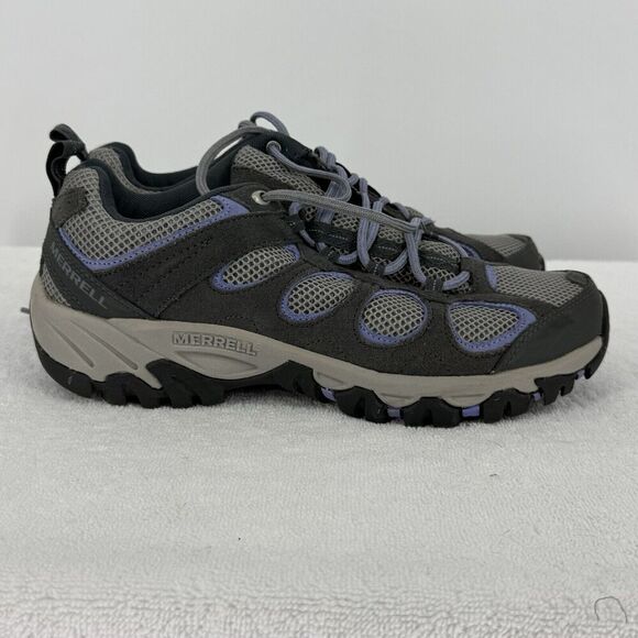 Merrell | Shoes | Merrell Castle Rock Deep Periwinkle Grey Purple ...